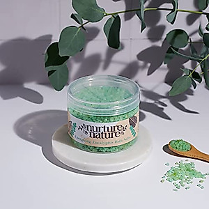 Relax & Uplift | Pamper Spa Gift Basket by Nurture by Nature Botanicals | Essential Oils, Bath Salts, Orange, Soap, Bath Bombs, Candle | Birthday Day Gift for Women, Men