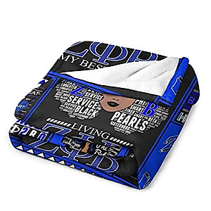 Flannel Fleece Throw Blankets 50"X40" Soft Cozy Lightweight Fluffy Microfiber Blanket All Season Fuzzy Plush for College School Bedroom Couch Bed Sofa Society Gifts