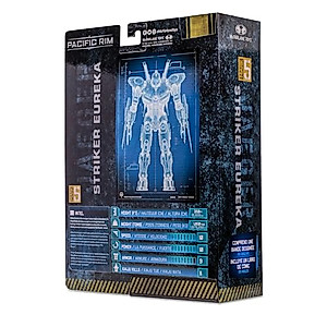 Pacific Rim McFarlane Toys Striker Eureka (Jaeger) 4" Scale Figure Playset with Comic