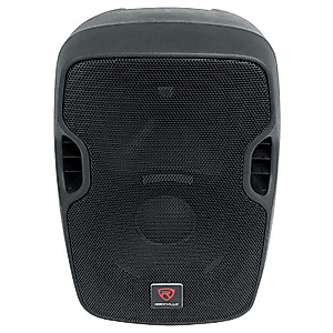 Rockville BPA10 10" Professional Powered Active 400w DJ PA Speaker w Bluetooth, Black