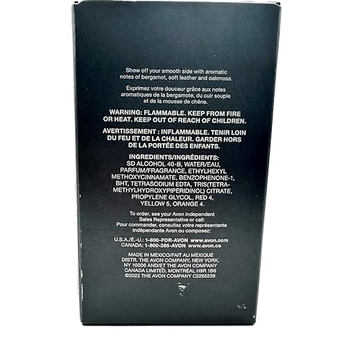 Avon Black Suede Eau de Toilette Spray for Men 3.4 fl oz - Authintic Avon