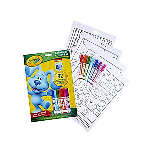 Crayola Blues Clues Color & Activity, 32 Coloring Pages, Gift