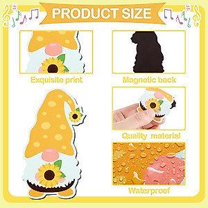 24 Pcs Holiday Magnets Seasonal Gnome Refrigerator Magnets Christmas New Year Valentines Fridge Magnet St Patrick Easter Spring Patriotic Gnomes Decorations for Home Kitchen Garage Locker Dishwasher