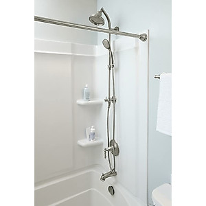 KOHLER K-8593-CP Mastershower 72" Metal Shower Hose for use with Handshowers (Sold Separately), Swivel Base, 1.152lb, Polished Chrome, 6 Foot