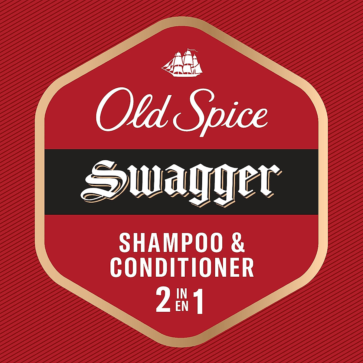 Old Spice Swagger 2in1 Shampoo & Conditioner for Men, 22 Fl Oz, 21.9 Fl Oz