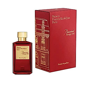 Maison Francis Kurkdjian Baccarat Rouge 540 extrait, Woody Floral Amber, 6.76 Fl Oz