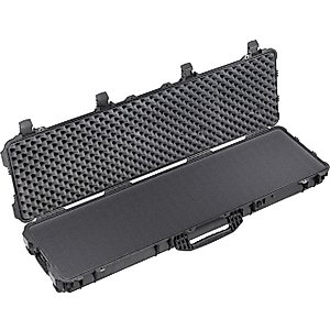 Pelican Protector 1750 Long Case - Multi-Purpose Hard Case with Foam - Tripod, Camera Equipment, Sportsmans Rifle Case, Electronics Gear, and More (Black)