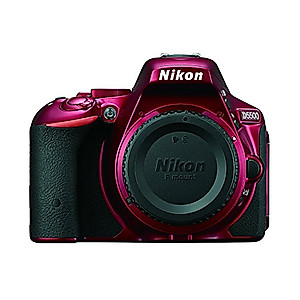 Nikon D5500 DX-format Digital SLR Body (Red)