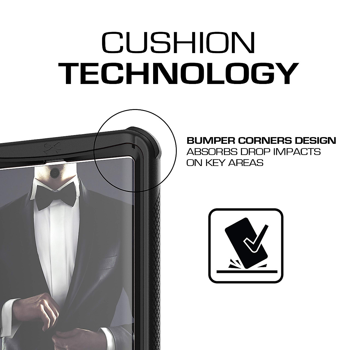 Ghostek Nautical Waterproof Galaxy Note 10 Case with Screen Protector Super Rugged Extreme Heavy Duty Protection Tough Full Body Underwater Watertight Seal for 2019 Galaxy Note 10 (6.3 Inch) - (Black)