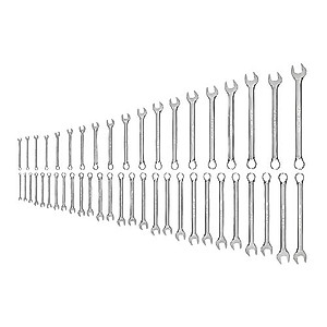 TEKTON Combination Wrench Set, 46-Piece (1/4-1-1/4 in., 6-32 mm) | WCB90301