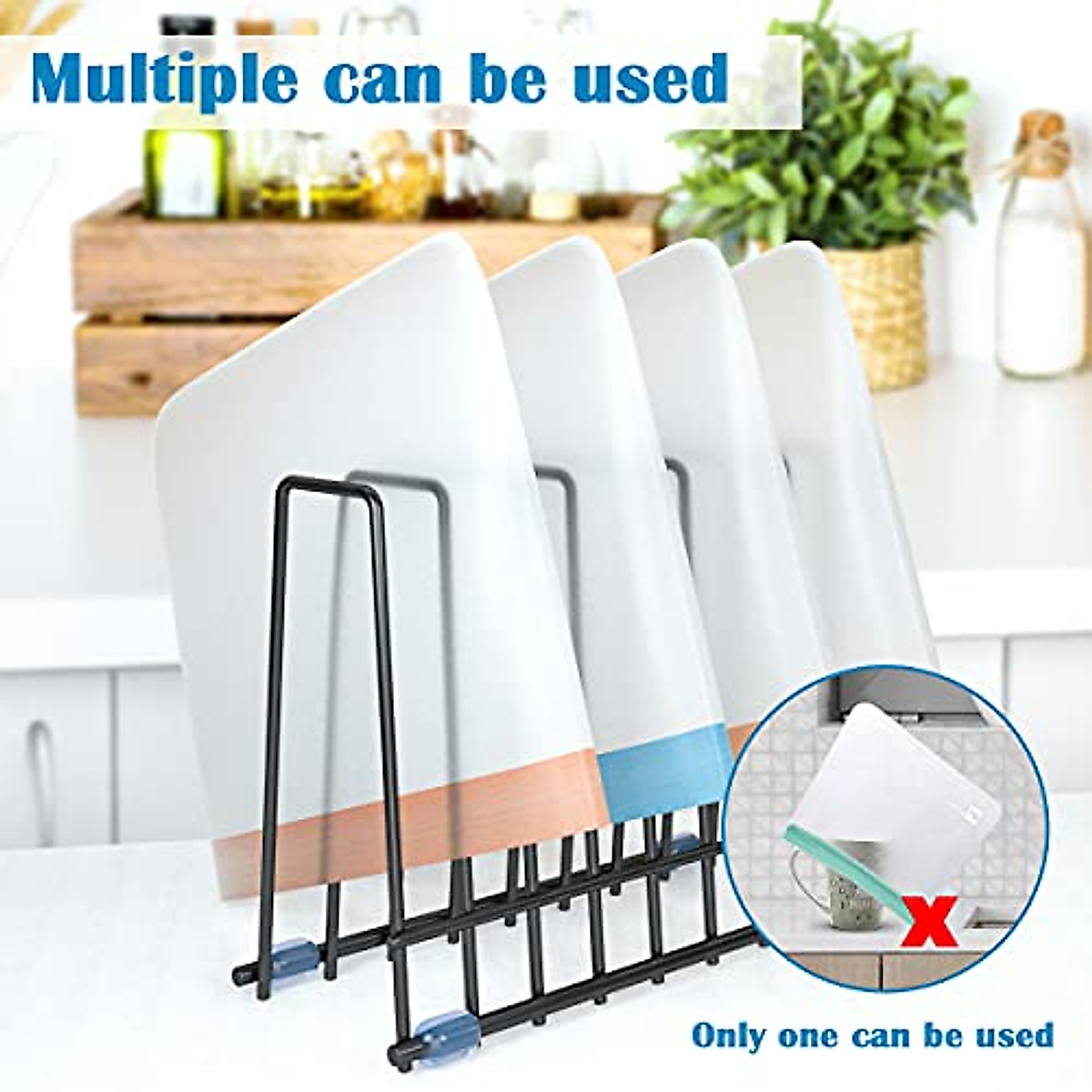 IDEATECH Reusable Storage Bags Rack, Drying Rack for Storage Bags, Stainless Stand for Reusable Storage Bags, Drying Rack Holder for Reusable Bags, Books, Makeup Brush (Black)