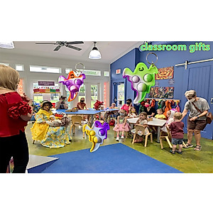 HOZKEAP 24 Packs Bulk Halloween ghost Fidget Bubble Mini Pop Keychain，Small Birthday Party Favors Supplies and Student Prizes