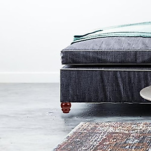 Homoyoyo Round Wood Furniture Legs 2pcs Gourd Shape Sofa Legs Leveling Couch Leg Chair Leg Wooden Leg Table Wooden Leg Soft Wooden Foot for Home Brown 8cm