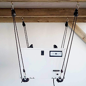 ALORAIR Hanging Kits for Crawl Space & Basement Dehumidifiers, Easy Way to Raise and Lower dehumidifier, Helps reduce noise and vibration of the unit