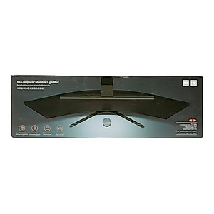 Xiaomi Mi Computer Monitor Light Bar - Easy Installation, Extra Computer Lighting w/o Taking Desktop Space, w/Wireless Remote Control Adjusting Lights Easily