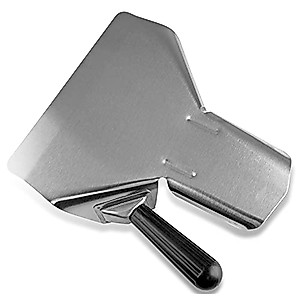 Bonsicoky Stainless Steel French Fry Popcorn Scoop, Quick Fill Tool for Food Bags & Boxes, Multipurpose Utility Scooper for Bagger French Fries, Snacks, Desserts, Ice, Dry Goods
