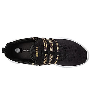 adidas Women's Puremotion Adapt 2.0 Running Shoe, Core Black/Core Black/Gold Metallic, 7