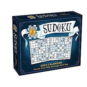 The Puzzle Society Sudoku 2023 Day-to-Day Calendar: Puzzle Your Way Through Each Day