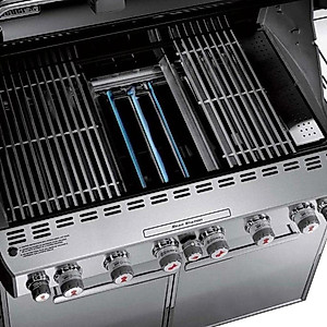 Weber Summit S-670 6 Burner Stainless Steel Natural Gas Grill Center