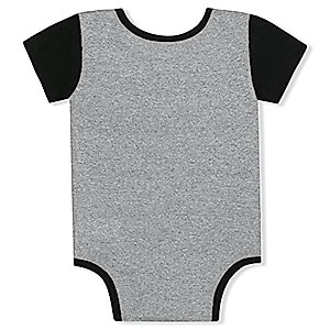 Disney Nightmare Before Christmas Baby Boys Bodysuit for Infants – Grey/Black