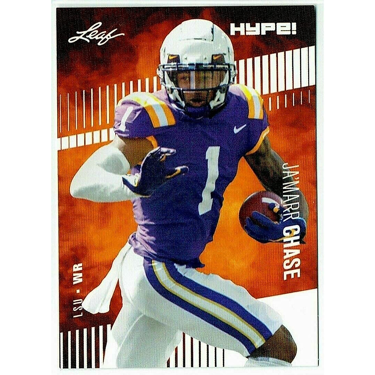LEAF DRAFT Mint JA'MARR Chase 2021 Leaf Hype Limited Edition to 5,000 inch Rookie Card #52!