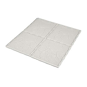 Van Ness Pets Trackless Cat Litter Mat Tiles, Customizable And ExpAndable, Set of 4 Tiles
