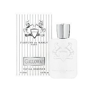 PARFUMS de MARLY - Galloway - 4.2 Fl Oz - Eau De Parfum For Men - Top Notes Citrus, Pepper - Heart Notes Iris, Orange Blossom - Base Notes Musk, Amber, Sandalwood - 125ml