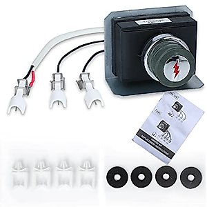 Apromise 7628 Grill Igniter Replacement - Upgraded Grill Igniters for Weber Genesis E/S/EP/CEP 310 320 Series Grills (2011-2016) with Front-Control | 4 Outlets