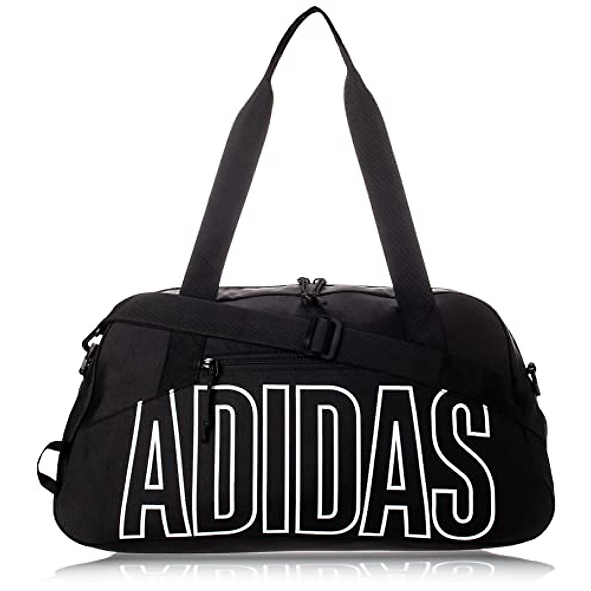 adidas Graphic Duffel, Black/White, One Size