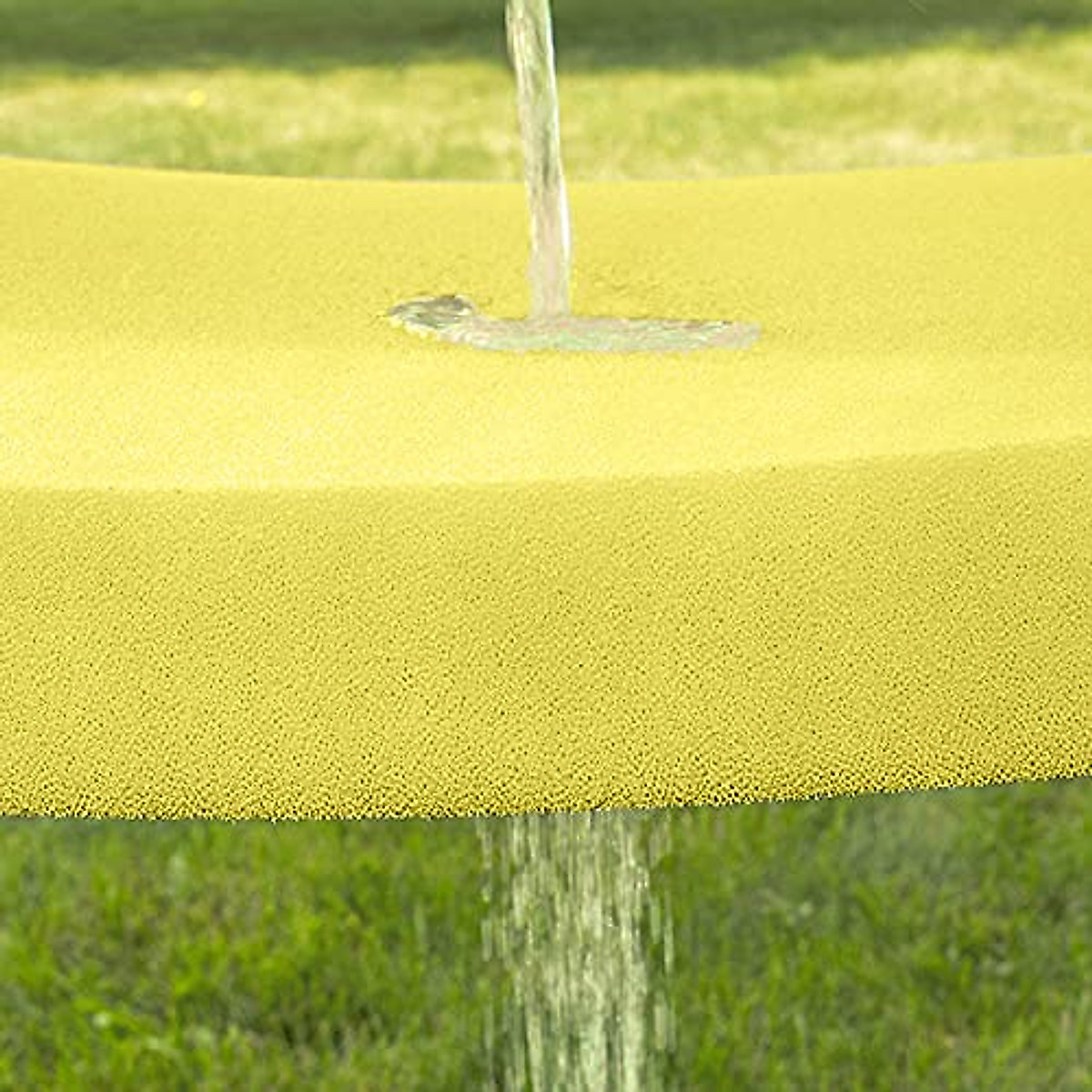 FoamRush 4" x 18" x 20" Water-Resistant Dry Fast Outdoor Upholstery Foam Sheet for Outdoor & Marine Furniture (Chair Cushion Foam for Patio Furniture, Boat Seat Cushion Replacement)