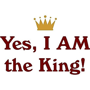 CafePress Yes, I AM The King Mug Ceramic Coffee Mug, Tea Cup 11 oz