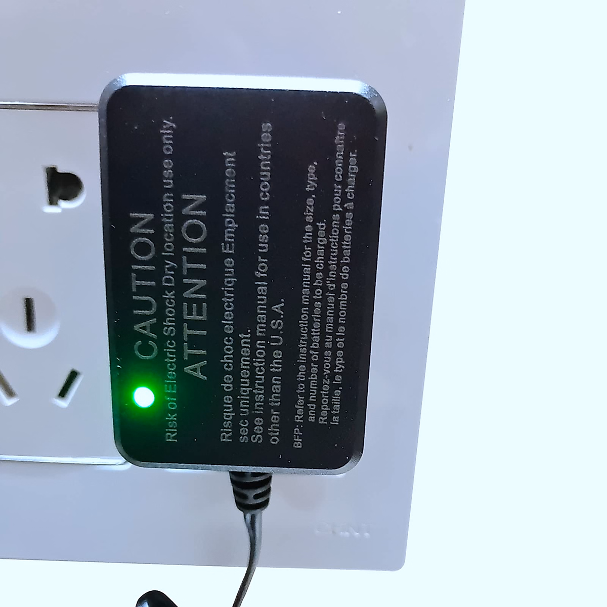 edonka 12V Charger for Kids Ride on Car 12 Volt Ride On Truck Charger for Electric SUV Tractor Toys with Charging Indicator Light for Children's Electric Ride Toy Battery Supply Power Accessories