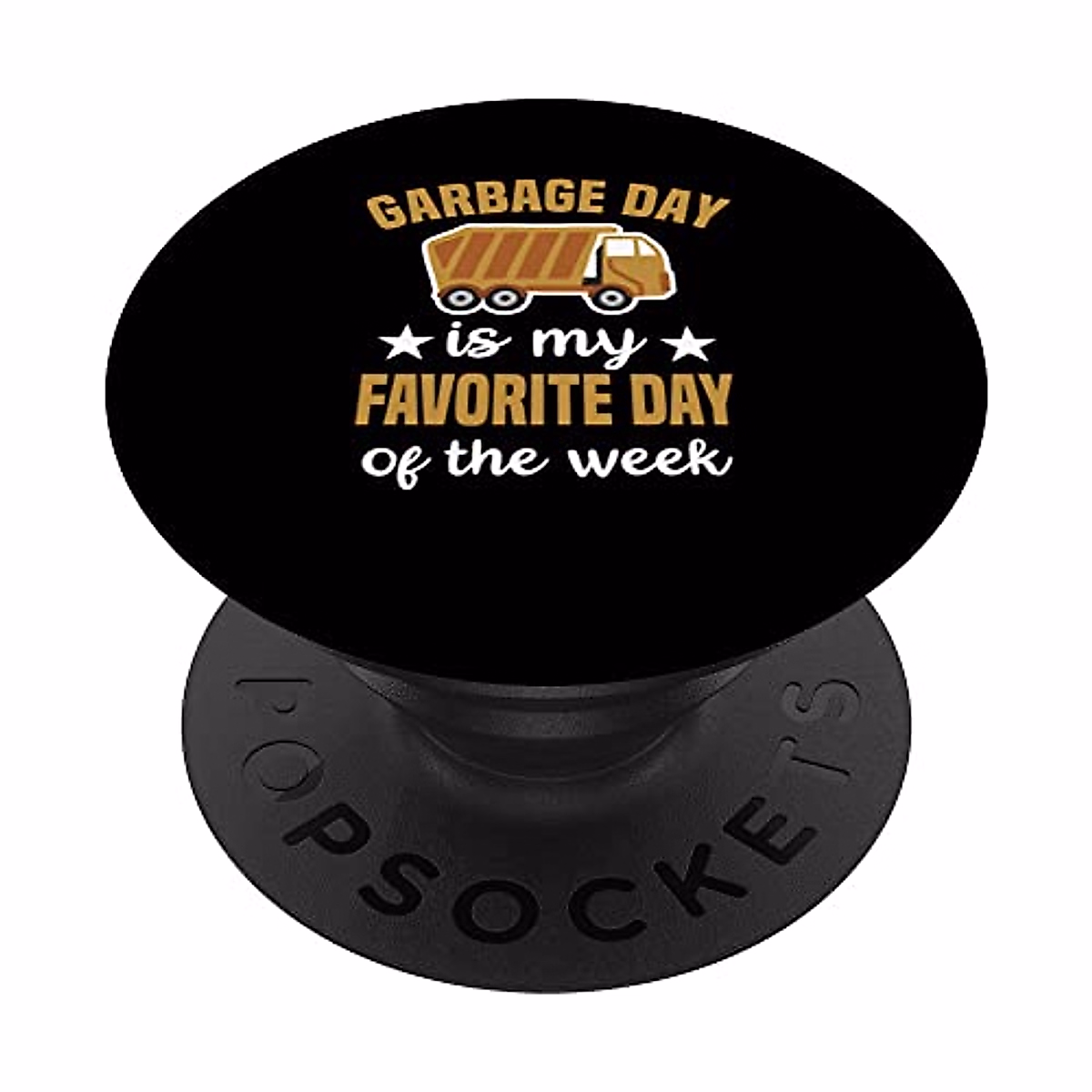 Garbage Truck Waste Collector PopSockets Swappable PopGrip