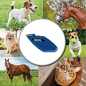 Wahl Professional Animal Pocket Pro Equine Compact Horse Trimmer and Grooming Kit, Blue (#9861-900)