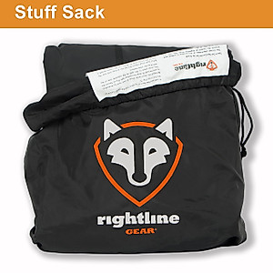 Rightline Gear Sport Jr Car Top Carrier, 10 cu ft Sized for Compact Cars, 100% Waterproof Zipper, Attaches With or Without Roof Rack