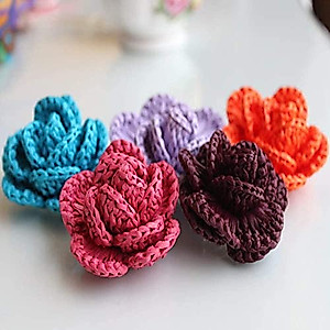 HXSCOO Natural Cotton Raffia Yarn Crochet Summer Sun Hat Yarn Natural Cotton Line Rayon Raffia Yarn Cotton Raffia Rope for Summer Sun Straw Hat Beach Bag DIY Hand Knitting Handbag (Color : Sky Blue)