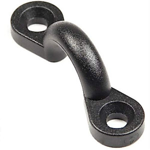 H2o Sure Hold Black Pad Eyes (Pack 6)