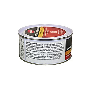 Malco VOC Compliant Imperial Paste Wax, Watermelon Scent – Creates High Gloss Finish/Provides Durable Protection/Premium Wax for Use on Fiberglass, Gel Coat and Painted Finishes / 14 Oz. (125214)