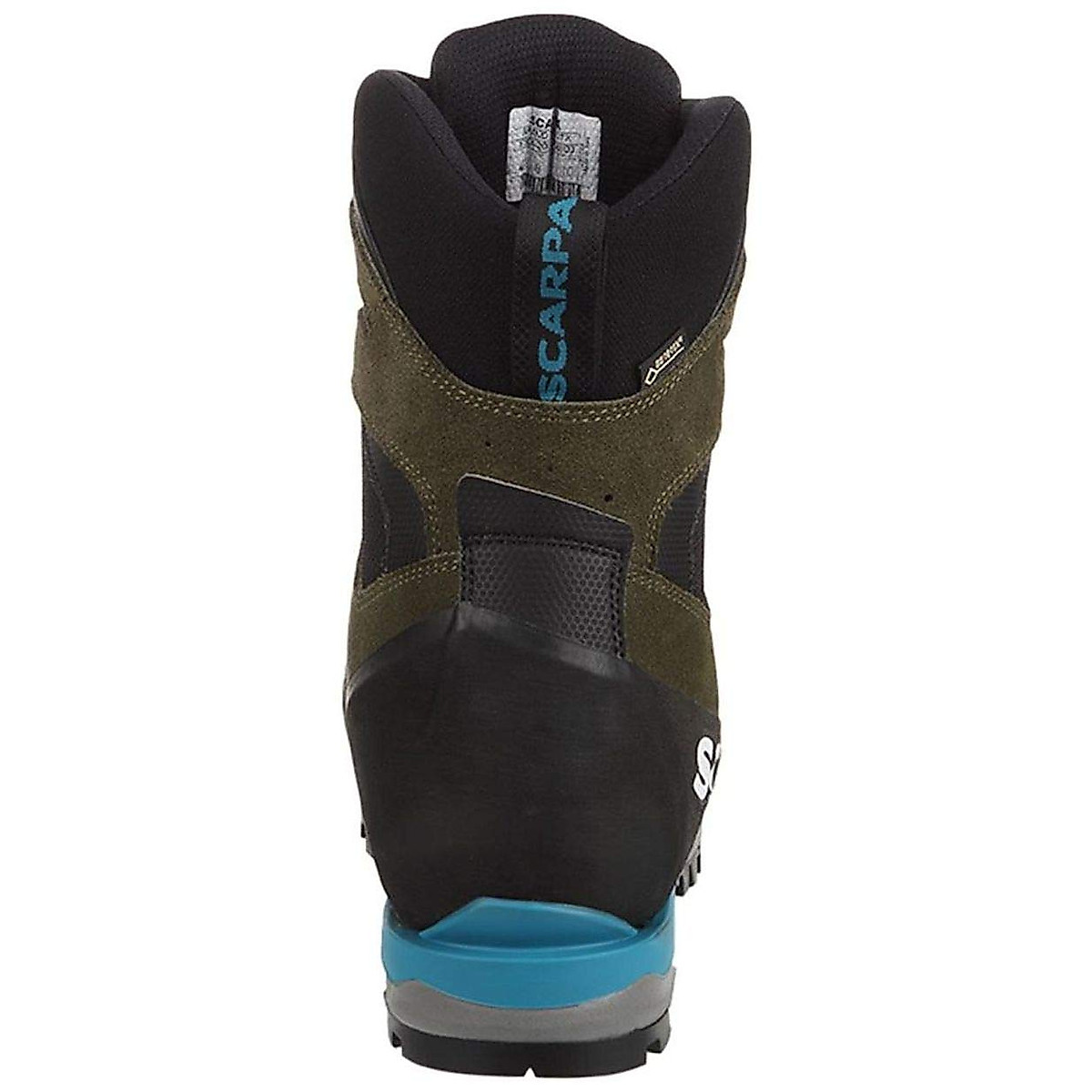 SCARPA Grand Dru GTX Waterproof Gore-Tex Hiking Boots for Mountaineering and Backpacking - Forest - 8-8.5