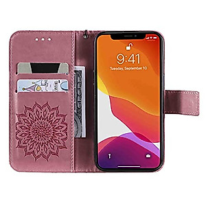 Fansipro Phone Cover Wallet Folio Case for SAMSUNG GALAXY A40, Premium PU Leather Slim Fit Cover for GALAXY A40, 2 Card Slots, exact fitting, Pink