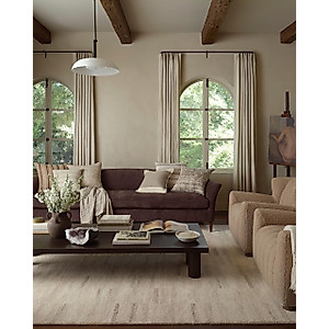 Loloi Amber Lewis x Rocky Natural/Fog 7'-9" x 9'-9" Area Rug