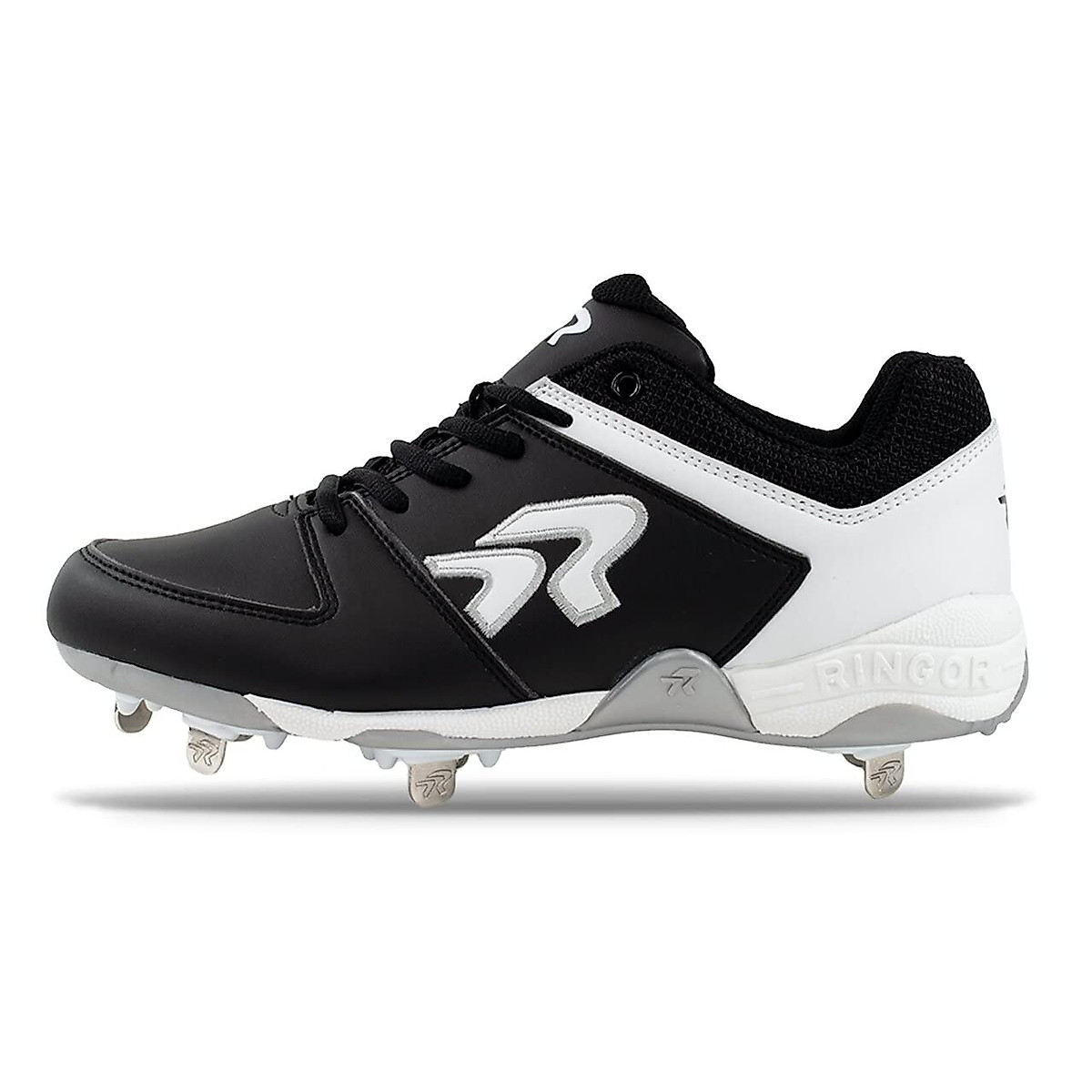 Ringor Flite Spike Womens Size 7.5 - Black and White