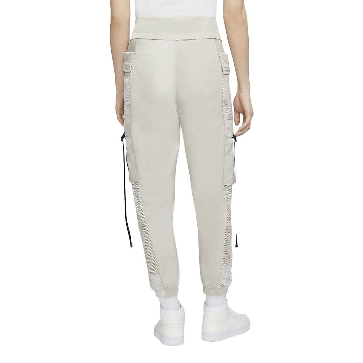 Nike Women's Jordan Woven Utility Pants (XX-Large, Beige/Oreowood Brown)