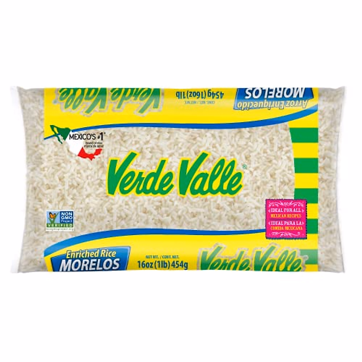 Verde Valle Morelos Rice 1 Lb (Pack of 1)