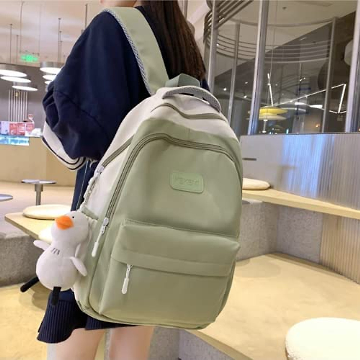 RRRWEI Backpack For School Backpacks School Backpack Travel Backpack Fit 15.6 Inch Laptop Large Capacity College Backpacks (green)