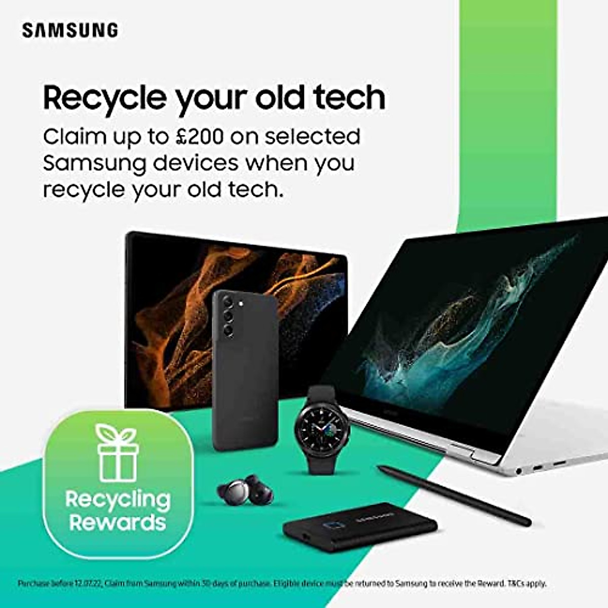 Samsung Galaxy S22 128GB Phantom Black -Verizon (Renewed)