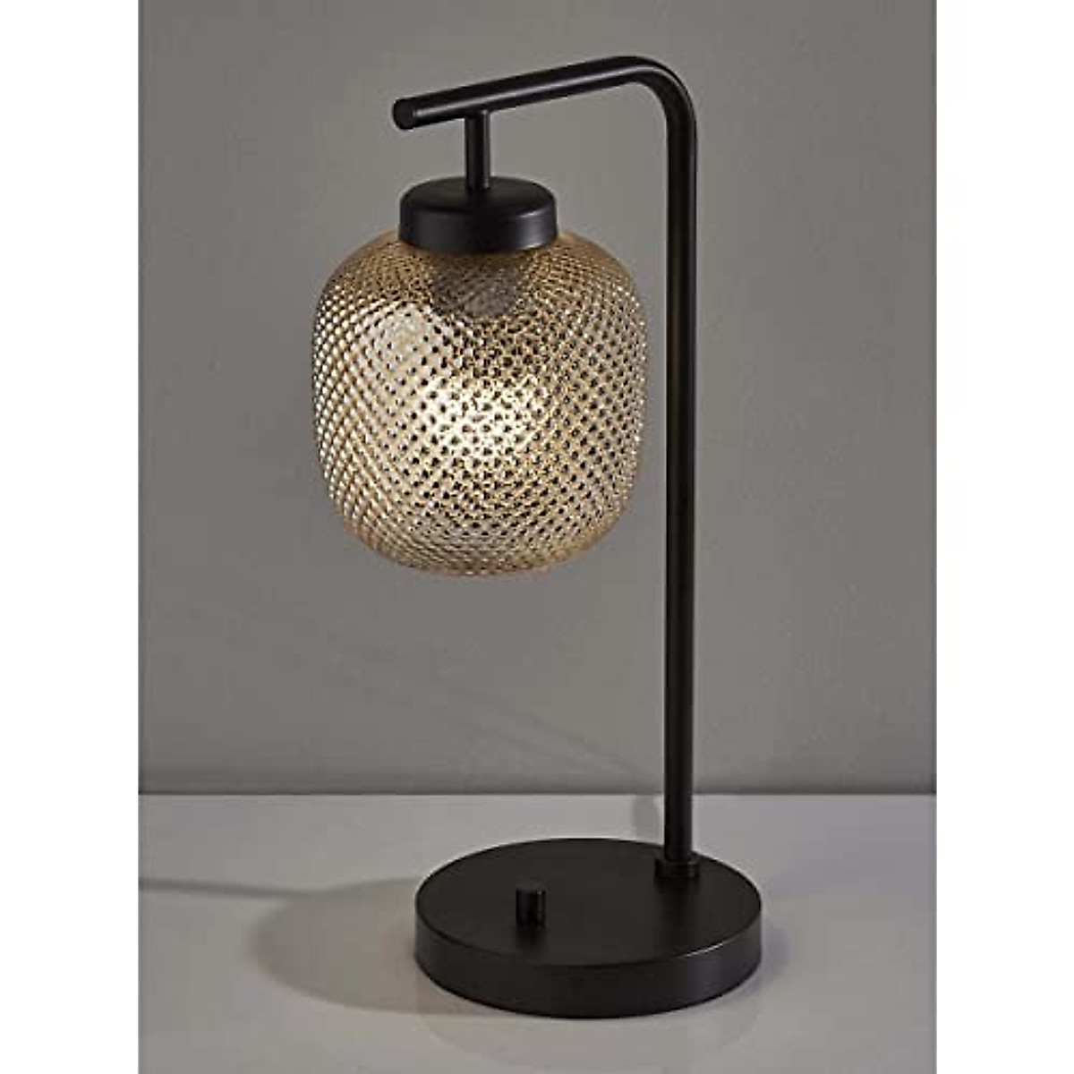 Adesso 3575-26 Vivian Desk Lamp, 19.5 in., 40W Type A Bulb (not Included), Dark Bronze, 1 Table Lighting