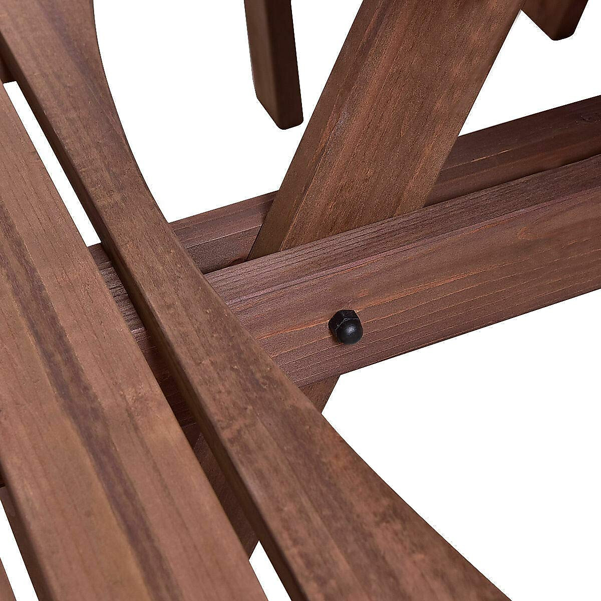 8 Seat Wood Picnic Table Beer Dining Seat Bench Set Pub Garden Yard