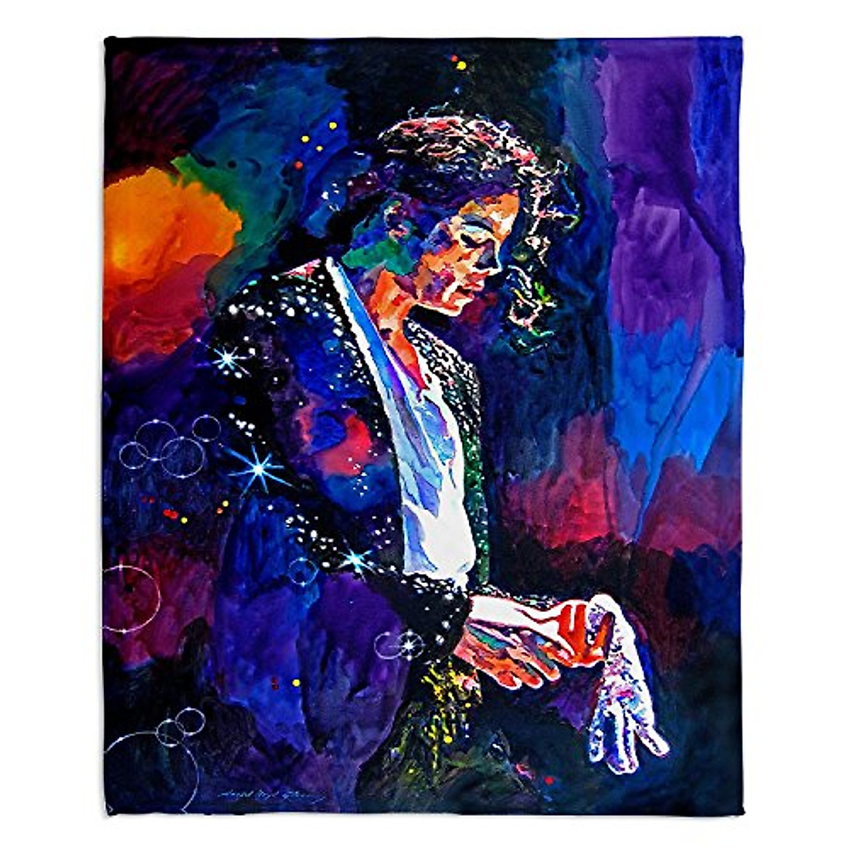 Dia Noche Fleece Blankets Soft Fuzzy 4 Sizes! DiaNoche - The Final Performance Michael Jackson - Toddler 40" x 30"