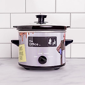 Uncanny Brands The Office 2qt Slow Cooker- Cook Kevin's Famous Chili - Small Appliance